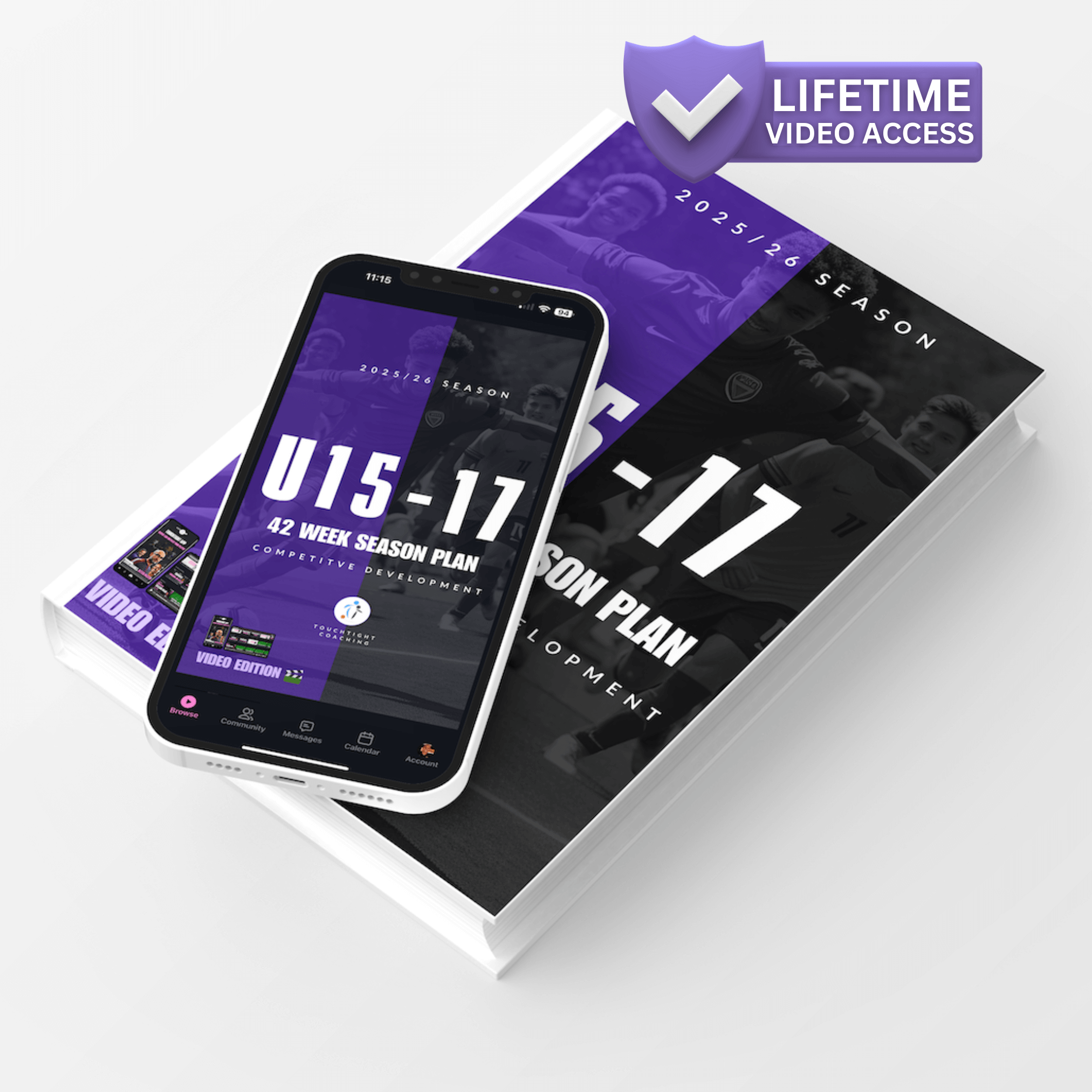 U15-U17 Season Plan (2025/26 Master Edition + Lifetime Video Access) – Touchtight Coaching Store