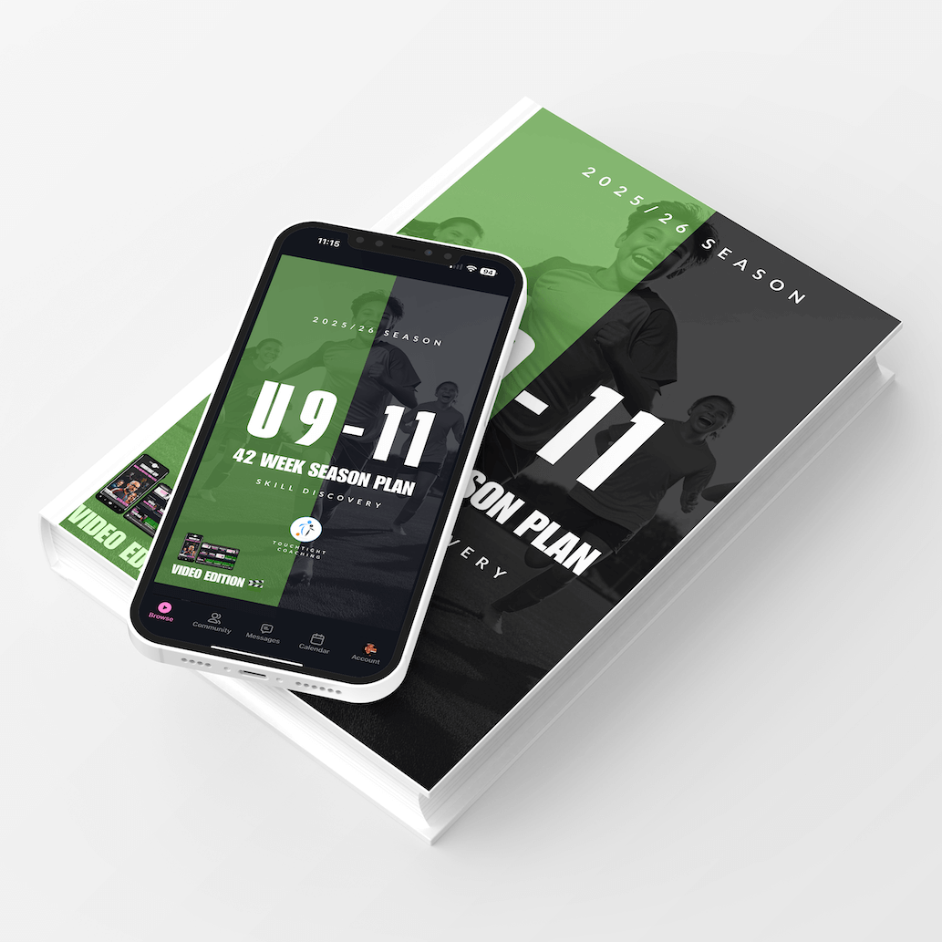 Under 9–11 Season Plans (25-26 Coaching Pack) – Touchtight Coaching Store